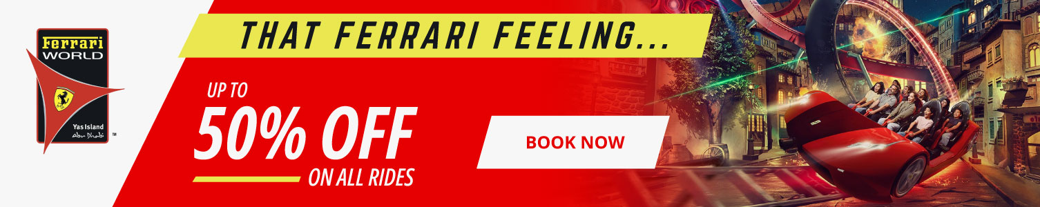 Ferrari World Offers | 72% Off Promo Code | October 2025