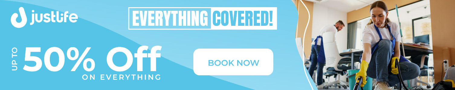 Justlife Coupons | 50% Off Promo Code | September 2025