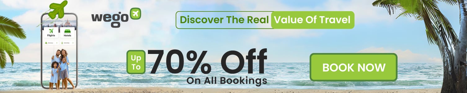 Wego Coupons | 70% Off Promo Code | July 2024